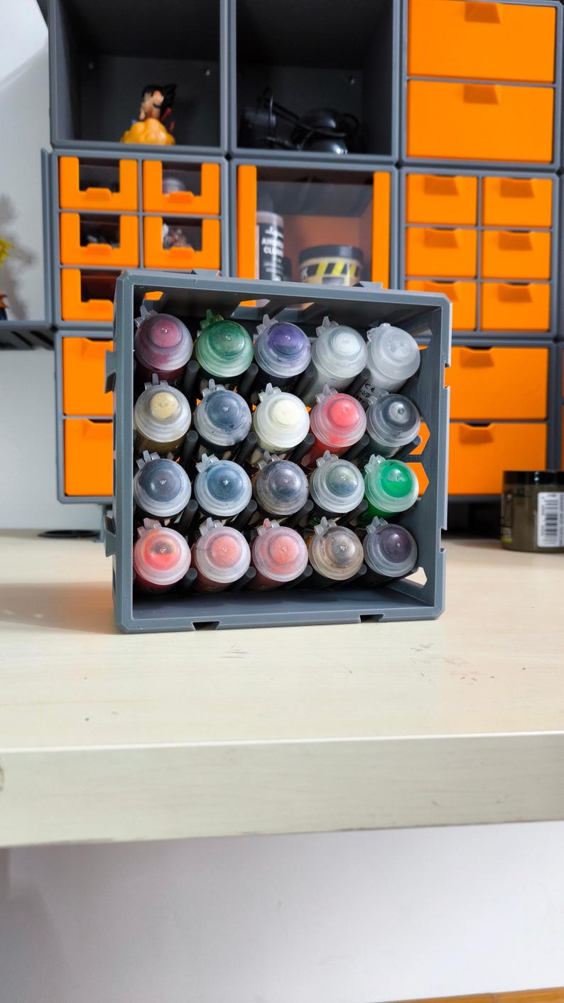 Modular Cube Pro Organizer - Paint Cubes | Txarli Factory - Etsy