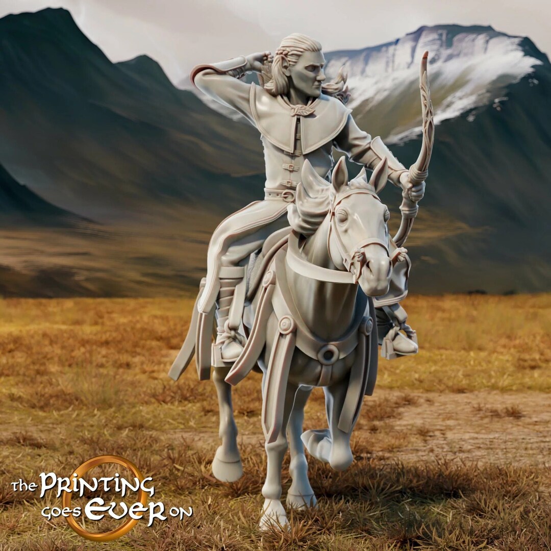 Laigalad – Mounted | Last Stand | Resin 3D Printed Miniatures | Table ...