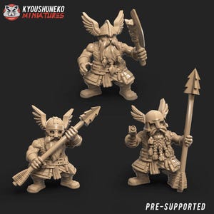 Dwarf Bolt Thrower With 3x Crew | Kyoushuneko - Etsy