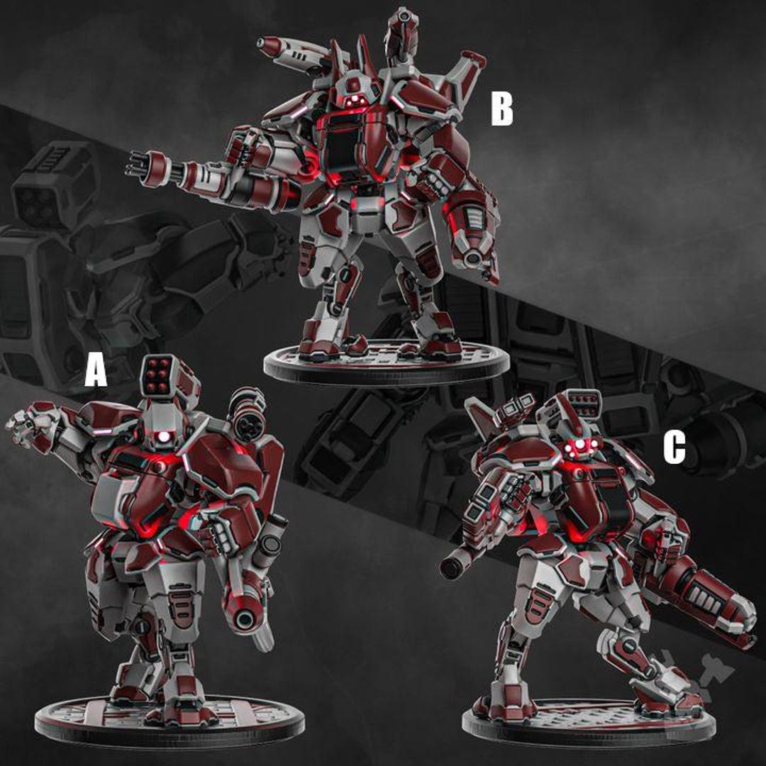 Mech Blitz Suits | Midnight Sun Covenant | Dakka Dakka - Etsy