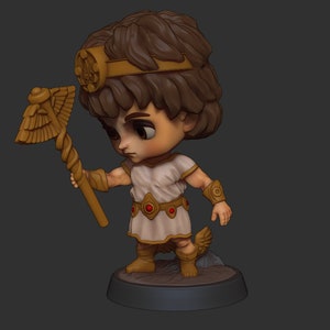 Chibi Mercury Roman Gods Multiple Scales Resin 3D - Etsy
