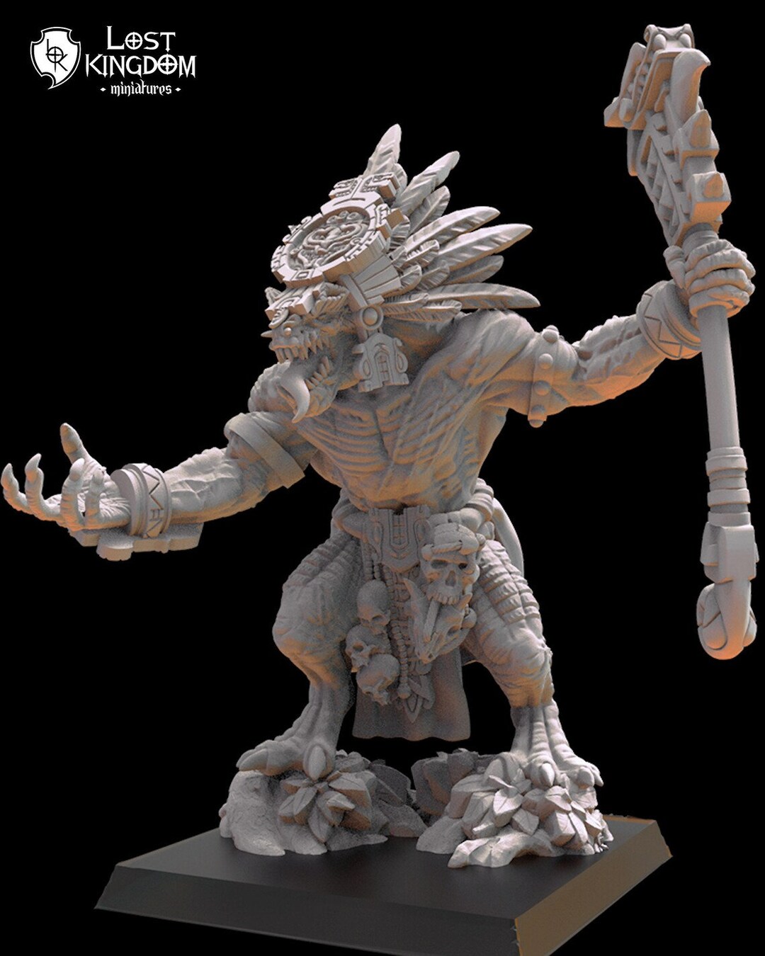 Yacatecuhtli, Cuetzpal Father | Saurian Ancients | Lost Kingdom ...