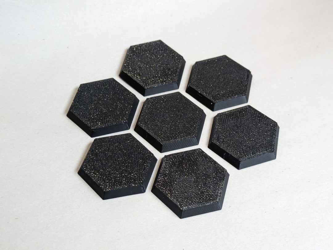 30mm Hex Bases | Magnet-ready | PLA+ - Etsy