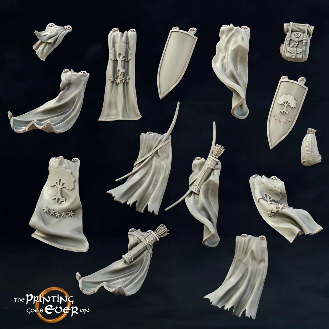 Bits - Gonthanian Cloaks | Call to Arms | the Printing Goes Ever On - Etsy