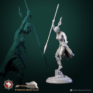 Orc Female Assassins | Resin 3D Printed Miniature | White Werewolf ...