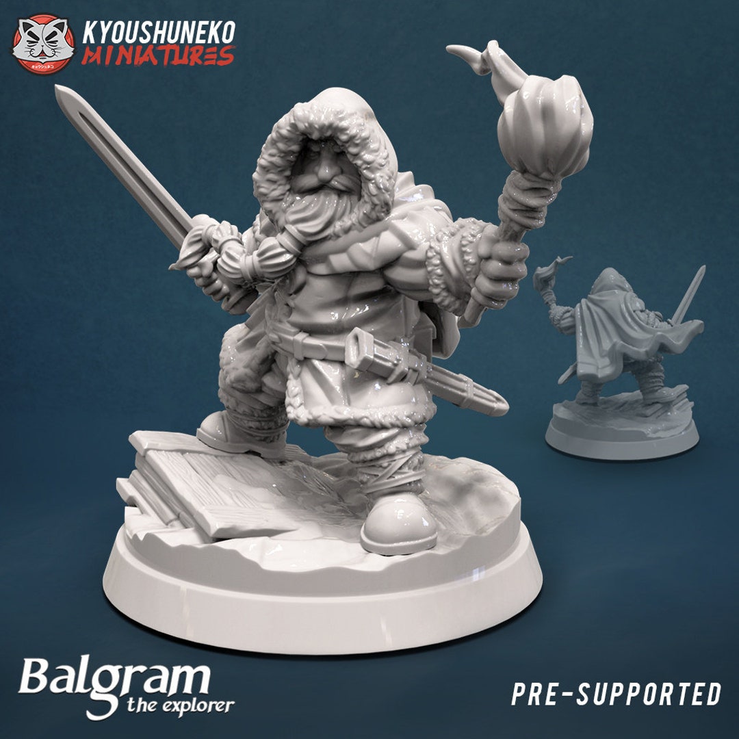 Balgram the Dwarf Explorer Kyoushuneko - Etsy