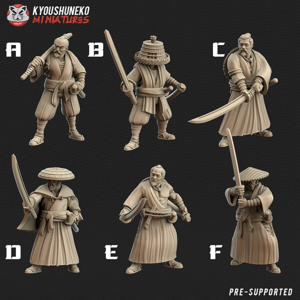 Ronin Miniature - Etsy