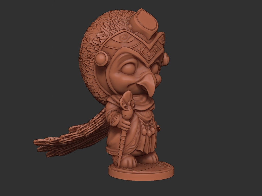 Chibi Ra | Egyptian Gods | Multiple Scales | Resin 3D Printed Miniature ...