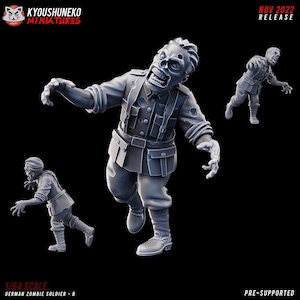 WW2 German Zombie Unit | Weird War II | Kyoushuneko - Etsy