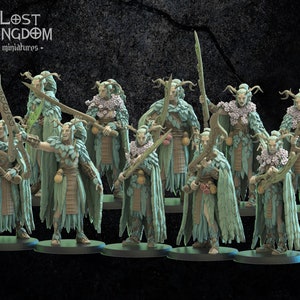 Fumetsu Guard | Mori / Wood Elves | Lost Kingdom Miniatures - Etsy