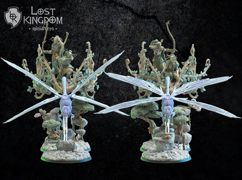 Tonbo Chariots | Mori / Wood Elves | Lost Kingdom Miniatures - Etsy