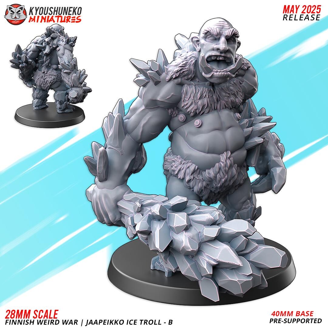 Jaapeikko Ice Troll B | Finland | Kyoushuneko - Etsy