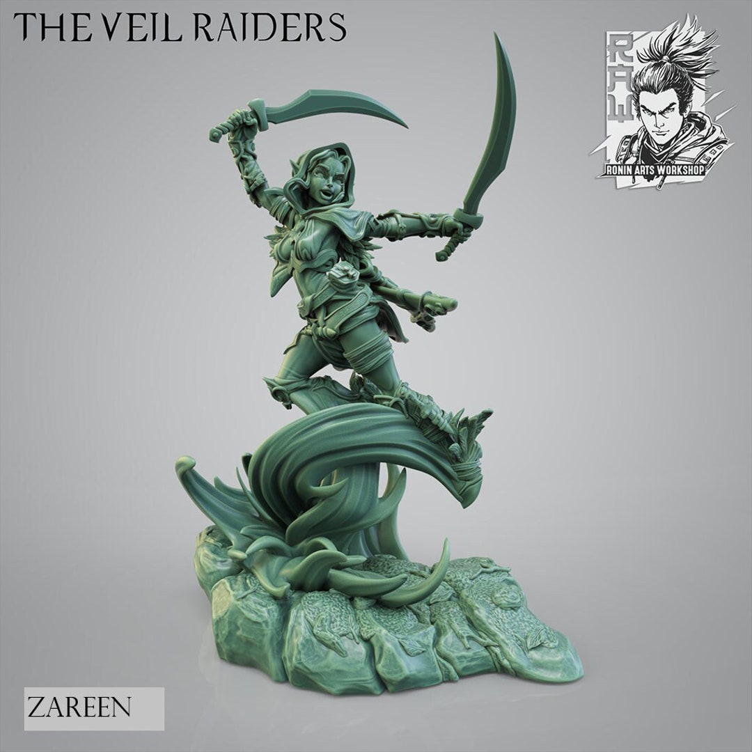 Wood Elf Warband | the Veil Raiders | Resin 3D Printed Miniature ...
