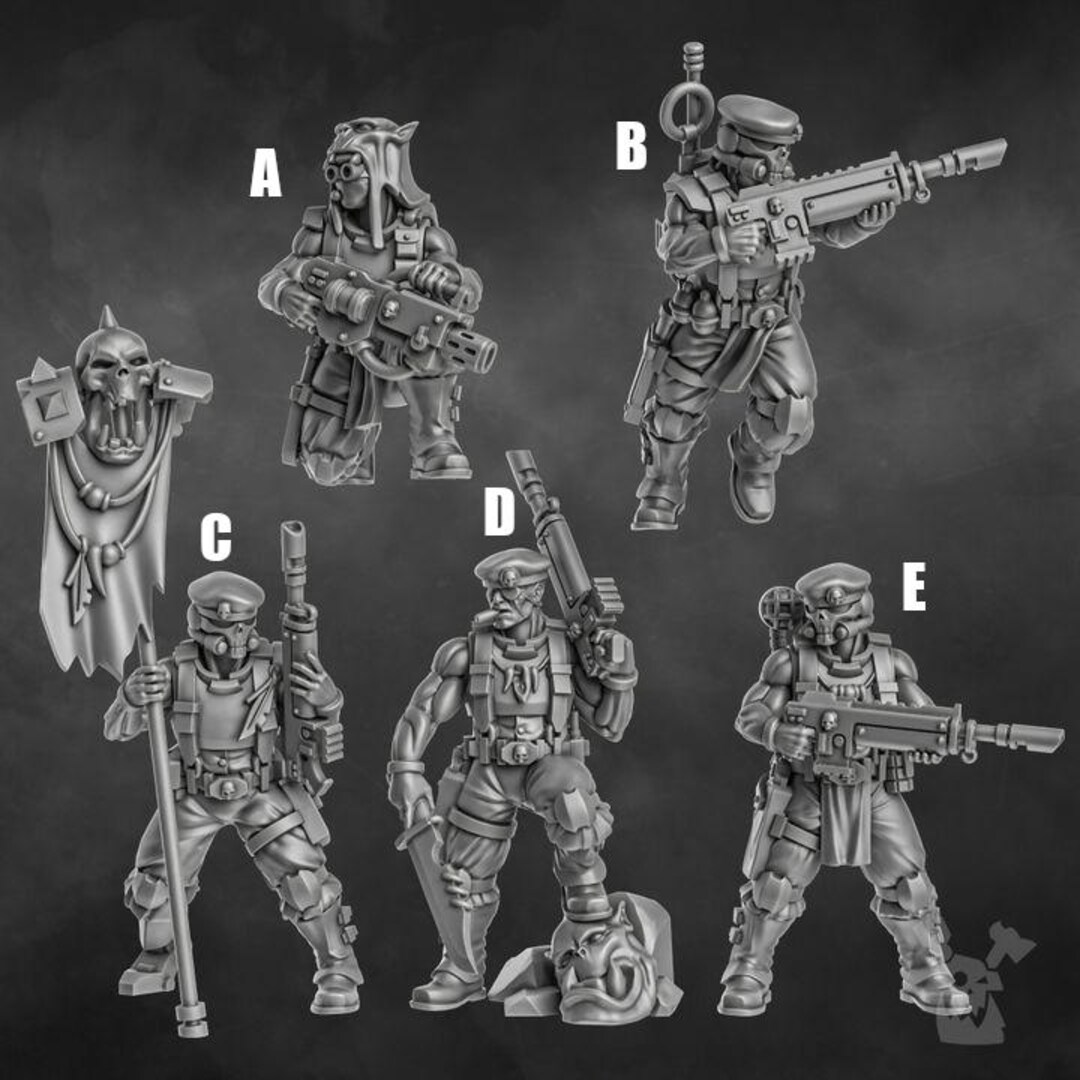 The Ork Slayers Squad | Imperial Humans | Dakka Dakka - Etsy