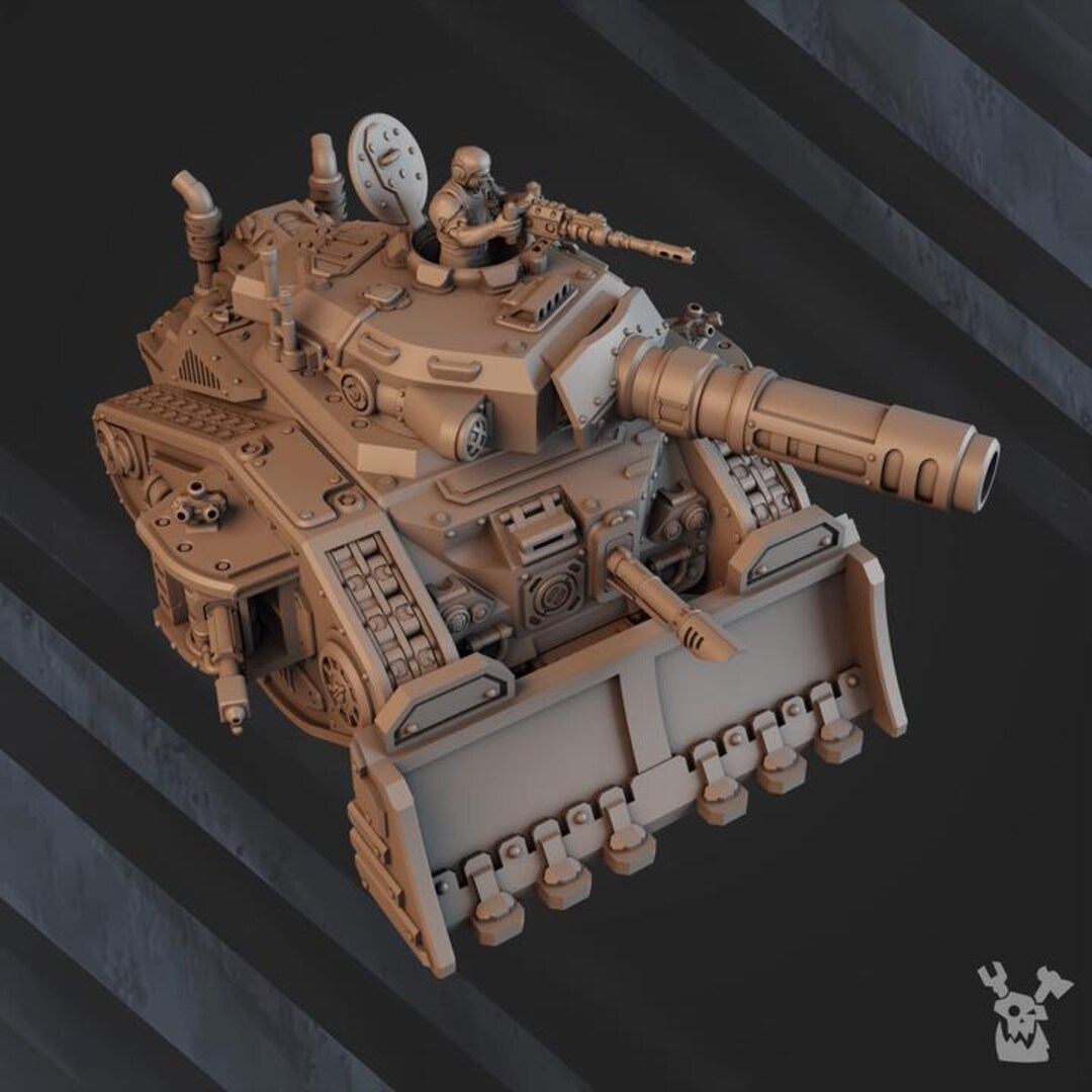 Battle Tank "lethal Rage" LR-6 | Imperial Humans | Dakka Dakka - Etsy