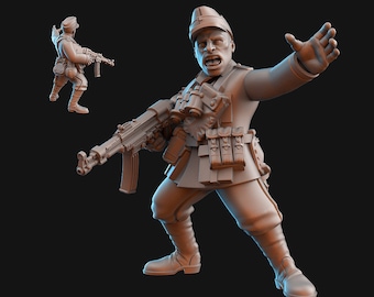 WW2 German Squad Leader Kyoushuneko Miniatures 3D Printed Tabletop ...