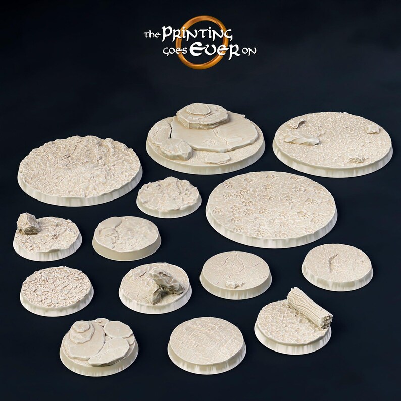 Bits - Orc Bases | Orc Spawning Pits | Round Bases | the Printing Goes ...