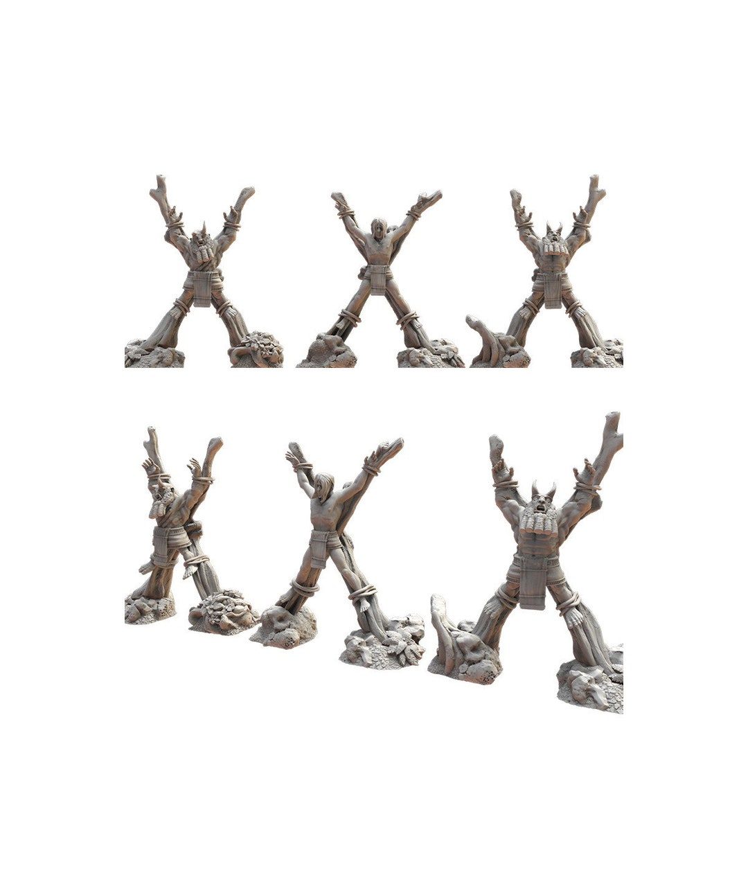 Cuetzpal Prisoners Saurian Ancients Lost Kingdom Miniatures Table Top ...