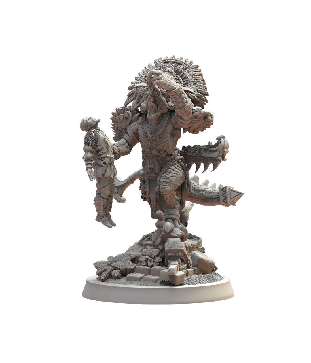 Ehecatl the Devourer Saurian Ancients Lost Kingdom Miniatures Table Top ...