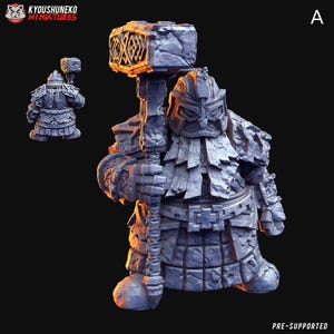 Dwarf Rune Guardians | Big Models! | Kyoushuneko | - Etsy