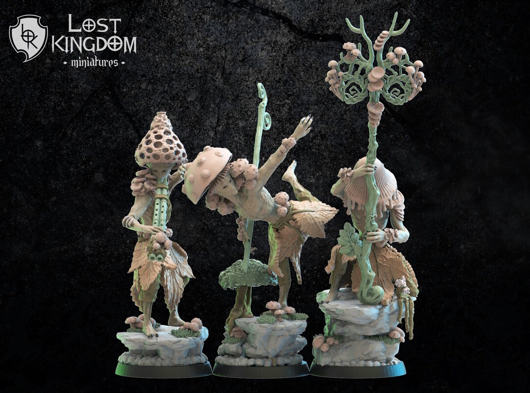 Shaolin Kodamas Command Group | Mori / Wood Elves | Lost Kingdom ...