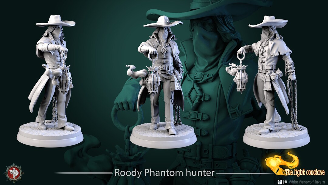 Roody Phantom Hunter | the Light Conclave | Multiple Scales | Resin 3D ...