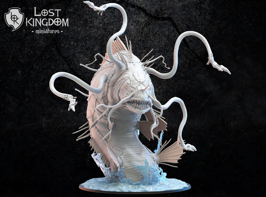 Koi, Mystic Leviathan Night Elves / Dark Elves Lost Kingdom Miniatures ...