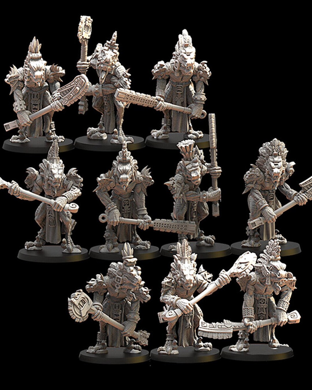 Coatl Guard | Saurian Ancients | Lost Kingdom Miniatures | Table Top ...