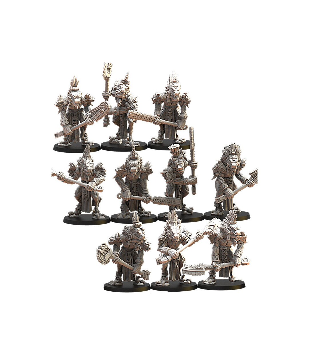 Coatl Guard Saurian Ancients Lost Kingdom Miniatures Table Top Gaming ...