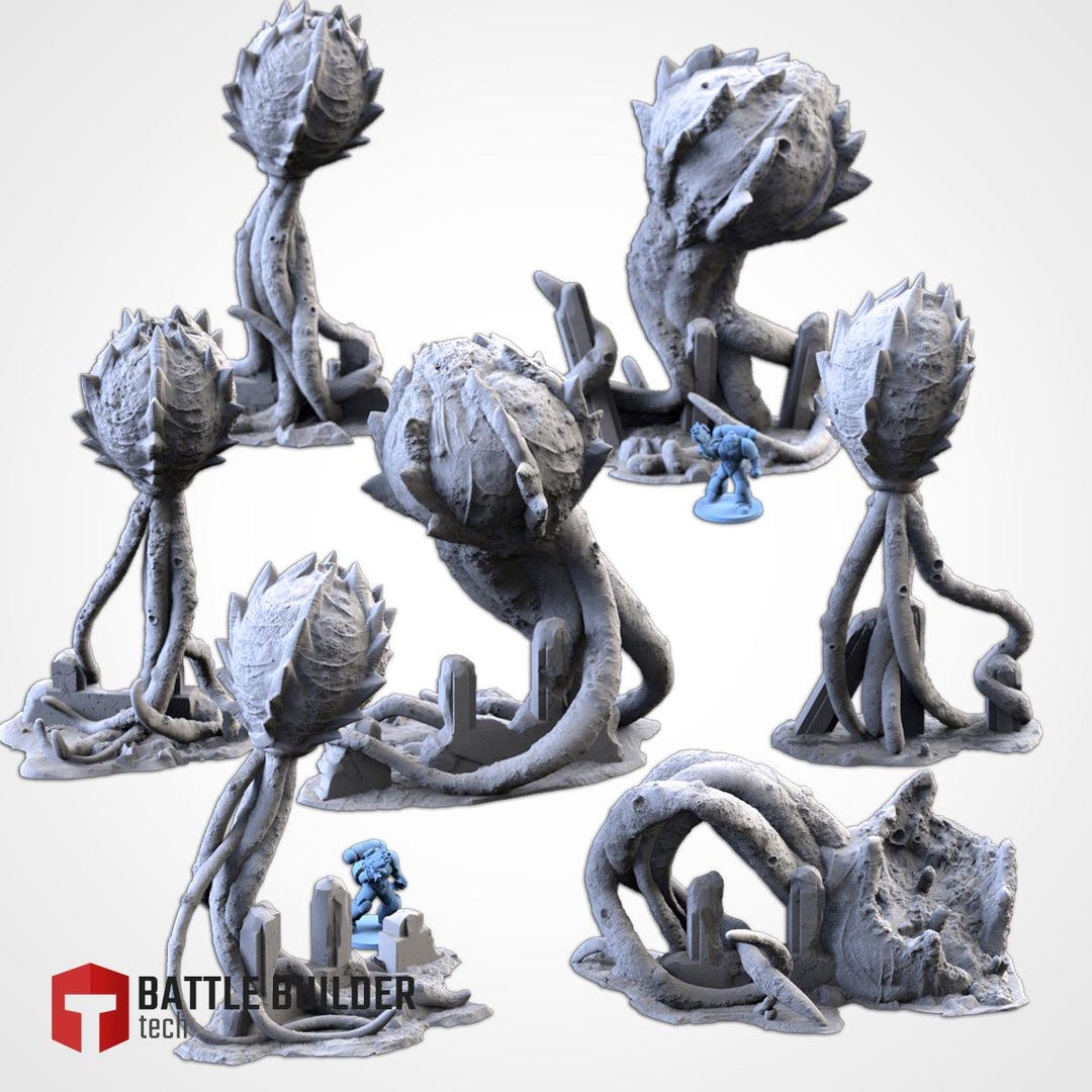 Spore Pods Scatter Terrain Txarli Factory - Etsy
