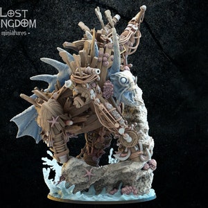 Abyssal Golem | Undead of Misty Island | Lost Kingdom Miniatures - Etsy