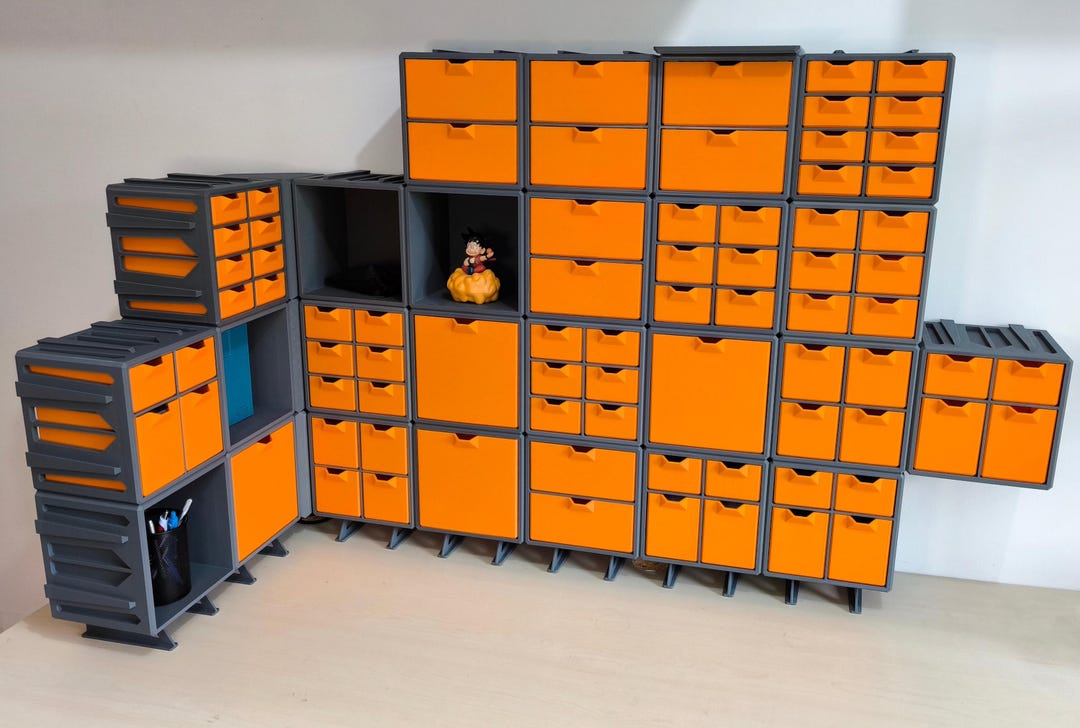 Modular Cube Pro Organizer - Storage Cubes | Txarli Factory - Etsy