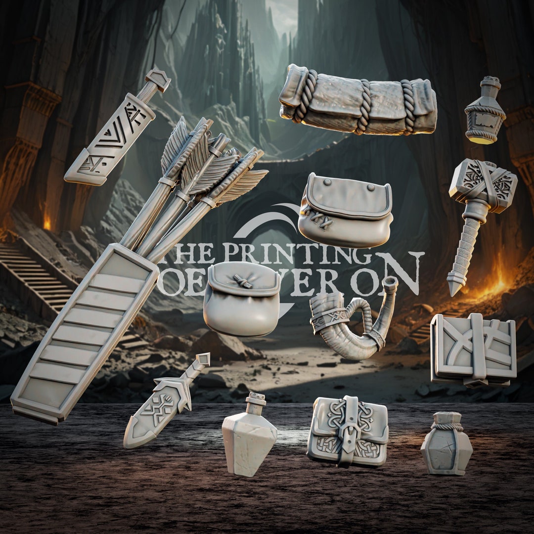 Bits - Dwarven Accessories | Tales of the Deep | MESBG | the Printing ...