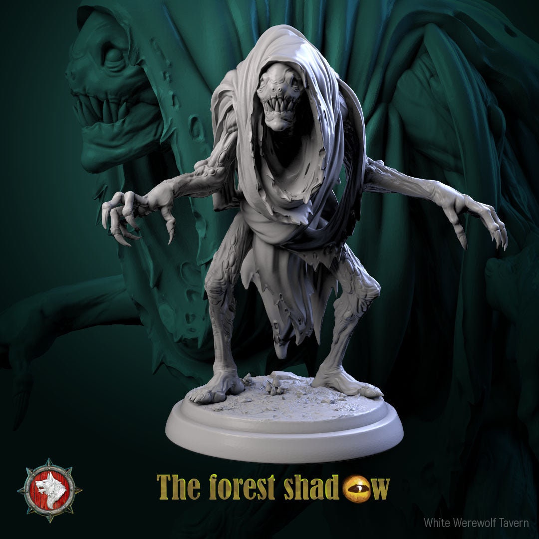 Poisoned Walkers Set | the Forest Shadow | Resin 3D Printed Miniature ...