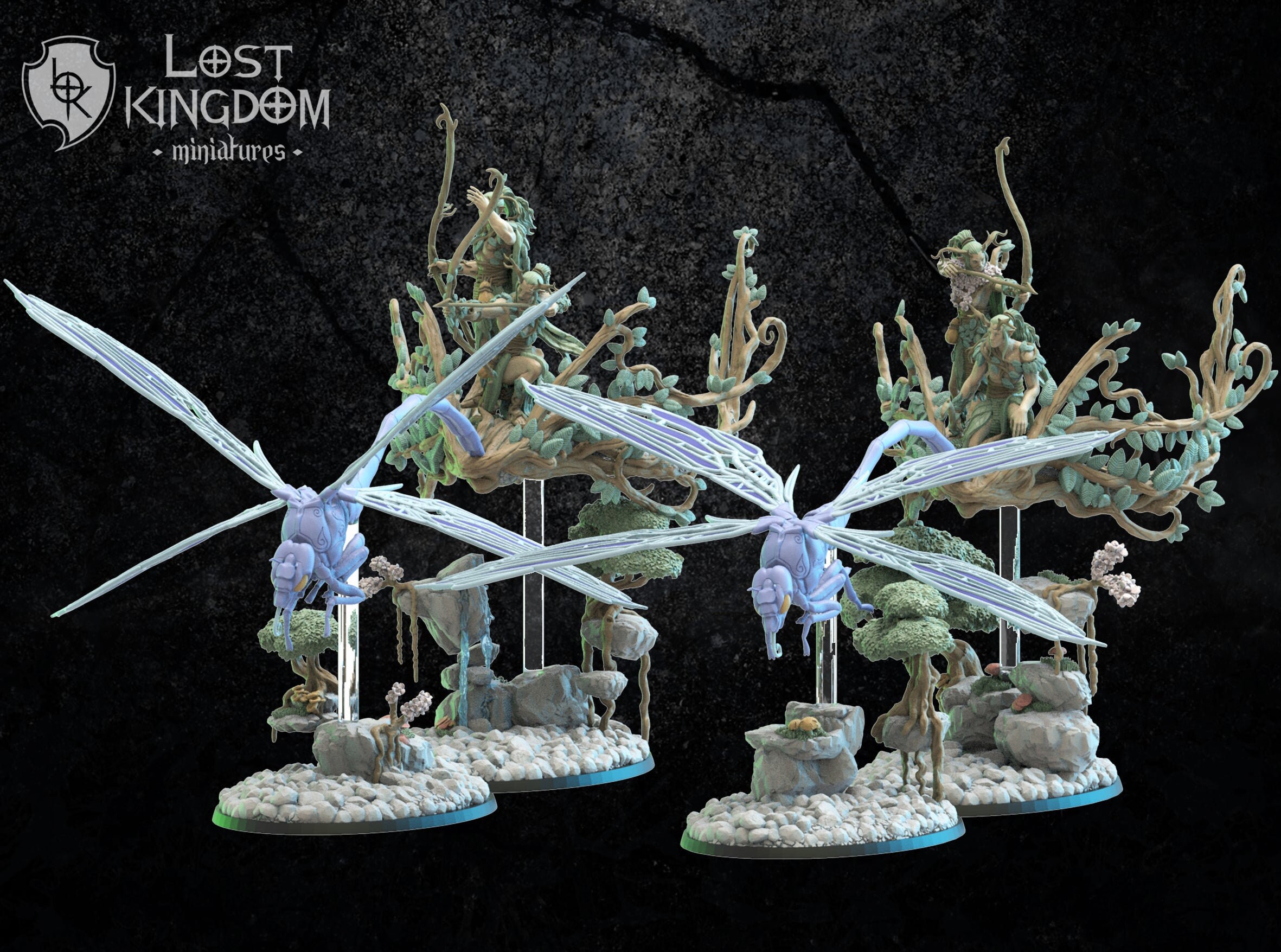 Tonbo Chariots | Mori / Wood Elves | Lost Kingdom Miniatures - Etsy