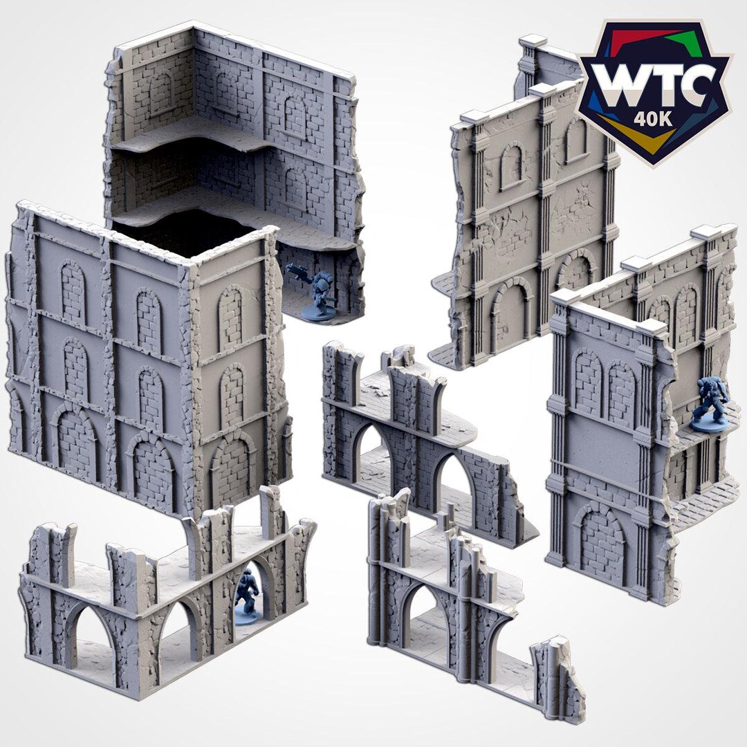 WTC Complete Terrain Set - Various Styles | Scatter Terrain | Txarli ...