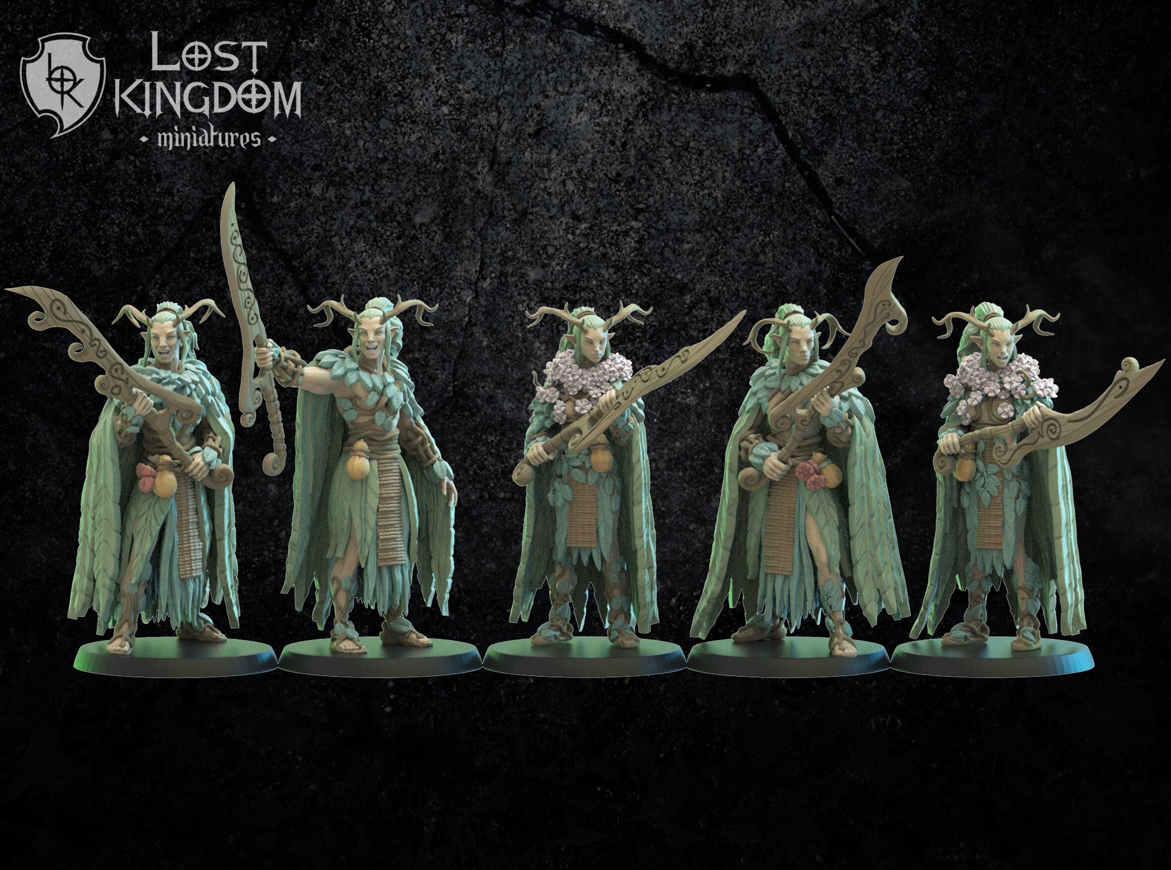 Fumetsu Guard | Mori / Wood Elves | Lost Kingdom Miniatures - Etsy