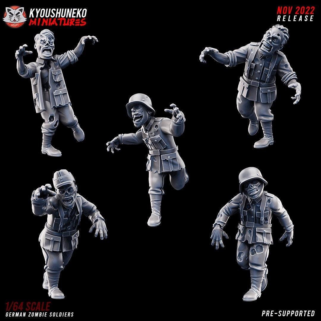 WW2 German Zombie Unit | Weird War II | Kyoushuneko - Etsy