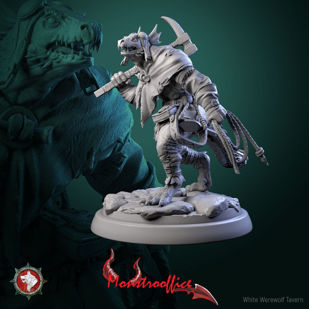 Kobold Managers Set | Monstrooffice | Resin 3D Printed Miniature ...