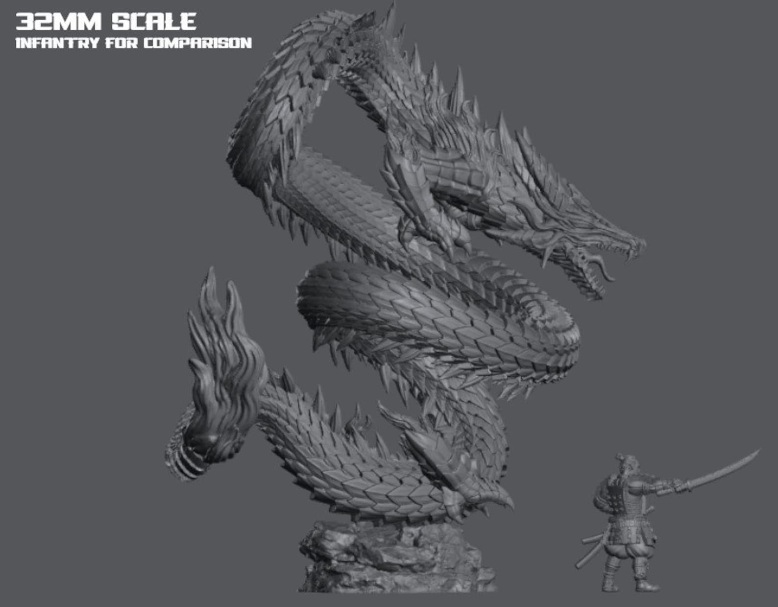 Japanese Water Dragon / Mizuchi | Large Monster | Kyoushuneko ...