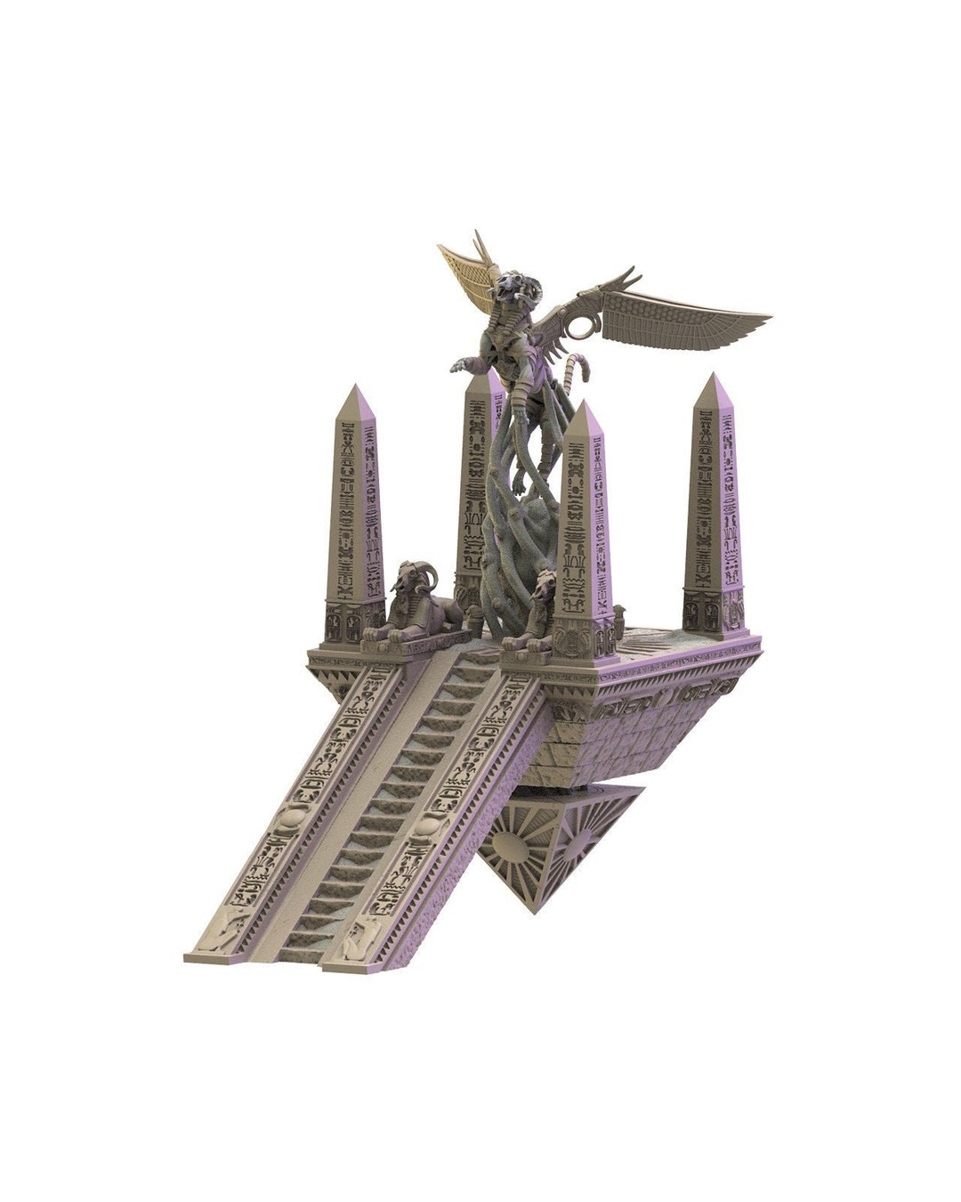 Criosphinx on Amun-re Temple | Undying Dynasties | Lost Kingdom ...