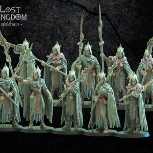 Mugen Guard | Mori / Wood Elves | Lost Kingdom Miniatures - Etsy