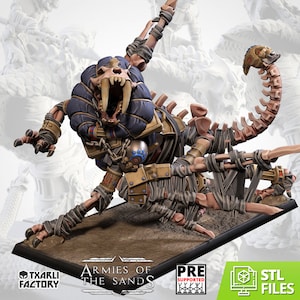 Battle Sphinx / Necrosphinx Txarli Factory Armies of the Sands ...
