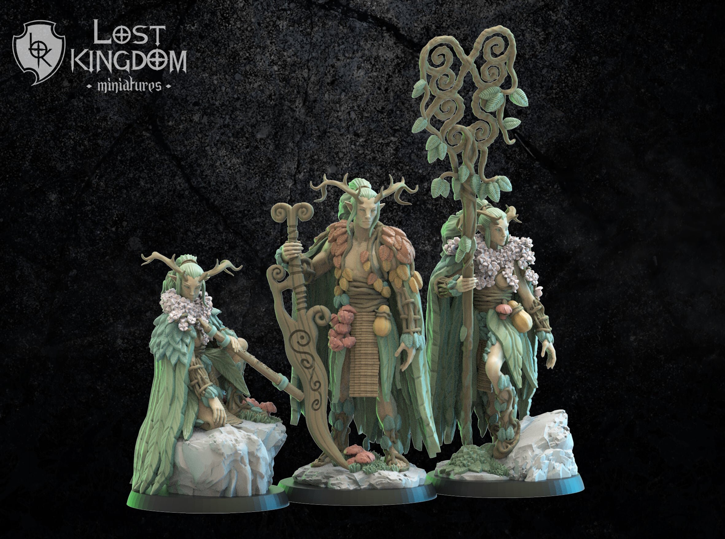 Fumetsu Guard | Mori / Wood Elves | Lost Kingdom Miniatures - Etsy