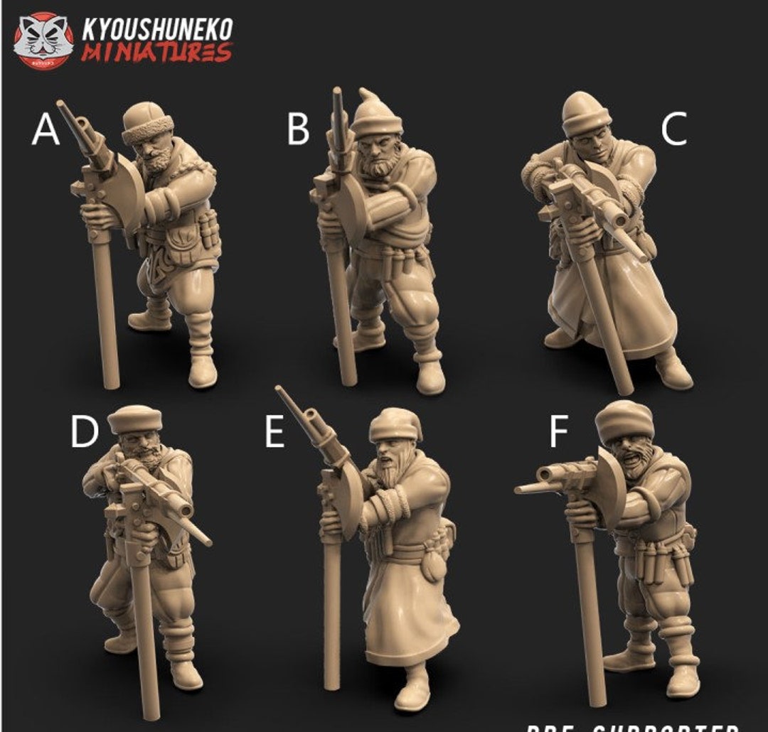 Kislev Arquebus Unit | Kyoushuneko | - Etsy