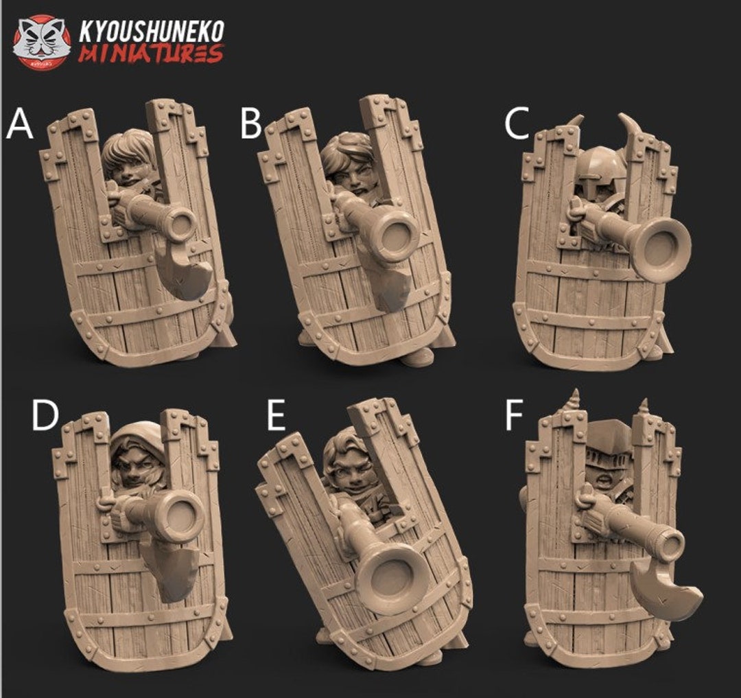 Dwarf Female Rangers With Shields crossbows or Handguns Kyoushuneko ...