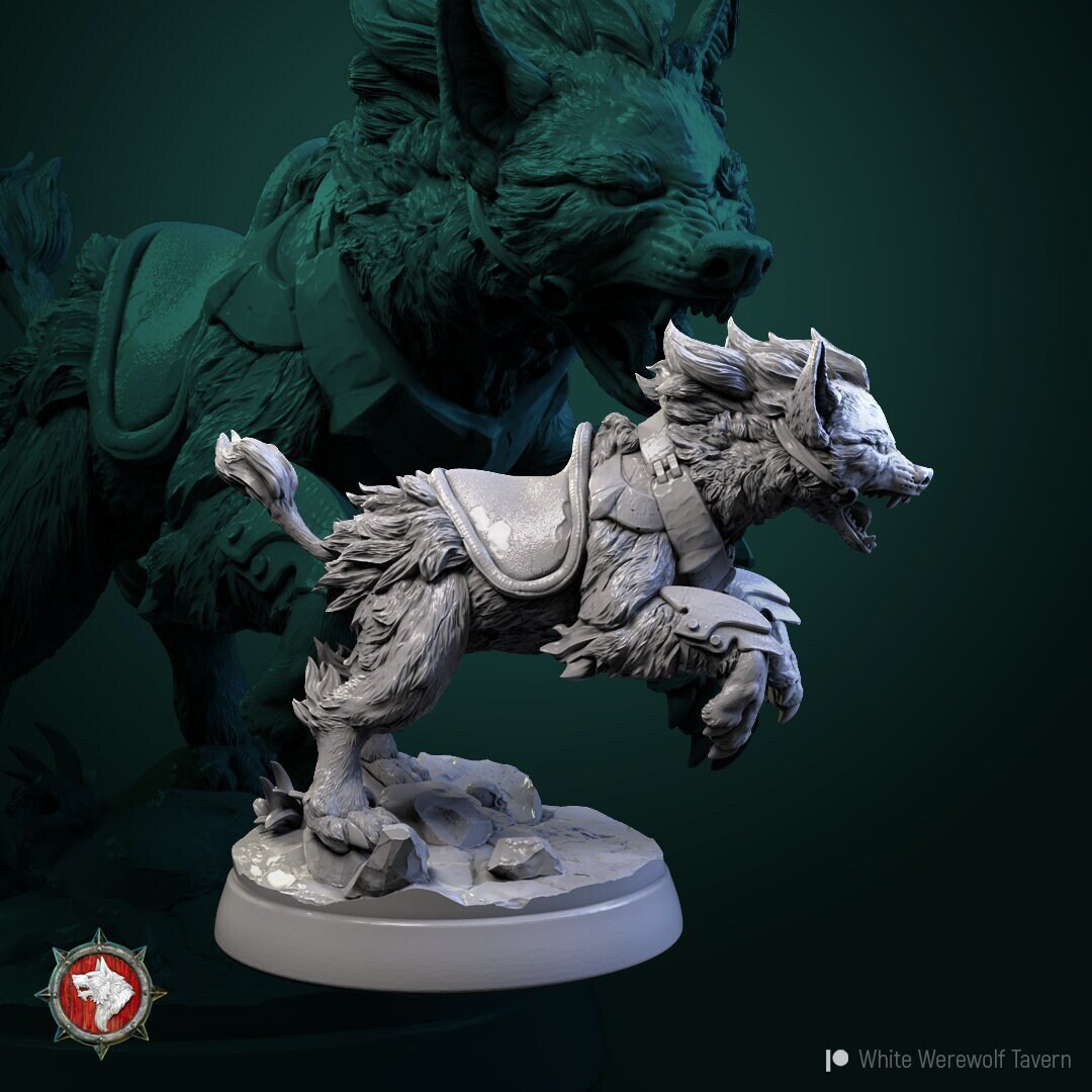 Hyena | Goblins | Resin 3D Printed Miniature | White Werewolf Tavern - Etsy