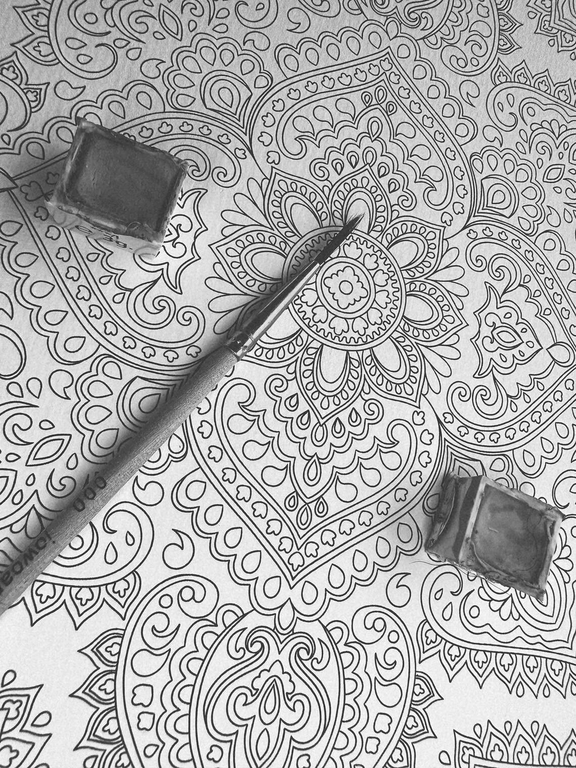 Mystical Persian Motifs to Color - Intricate Patterns, Arabesques, and ...