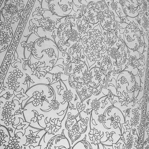 Detailed Persian Carpet Colouring Page - Intricate Patterns, Arabesques ...