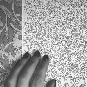 Persian Art Inspired Colouring Page - Intricate Patterns, Arabesques ...